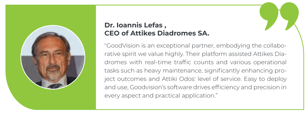 How Attikes Diadromes Optimized Highway Operations With GoodVision Live Traffic